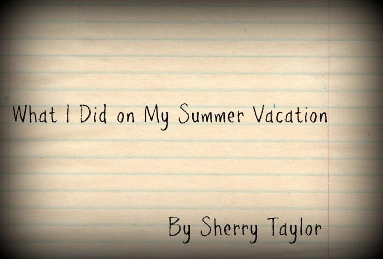 What I Did on My Summer Vacation
